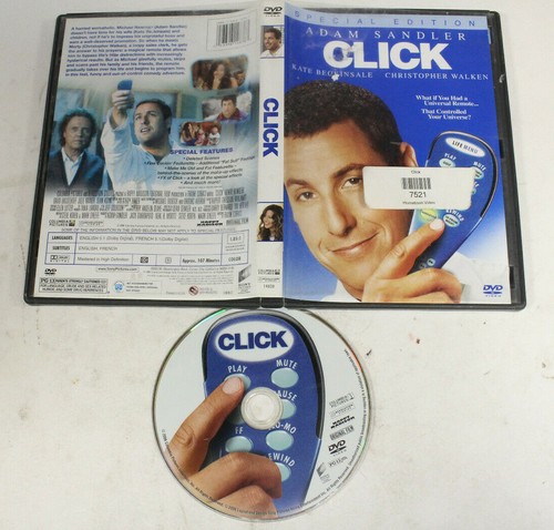 Click DVD (PreOwned Cleaned) Adam Sandler Special Edition | eBay