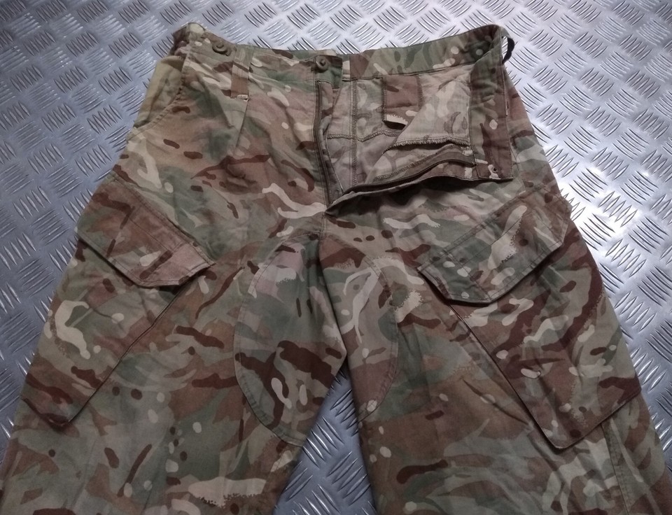 MTP Combat Trousers British Army Multi-Cam Pattern Lightweight Camo ...