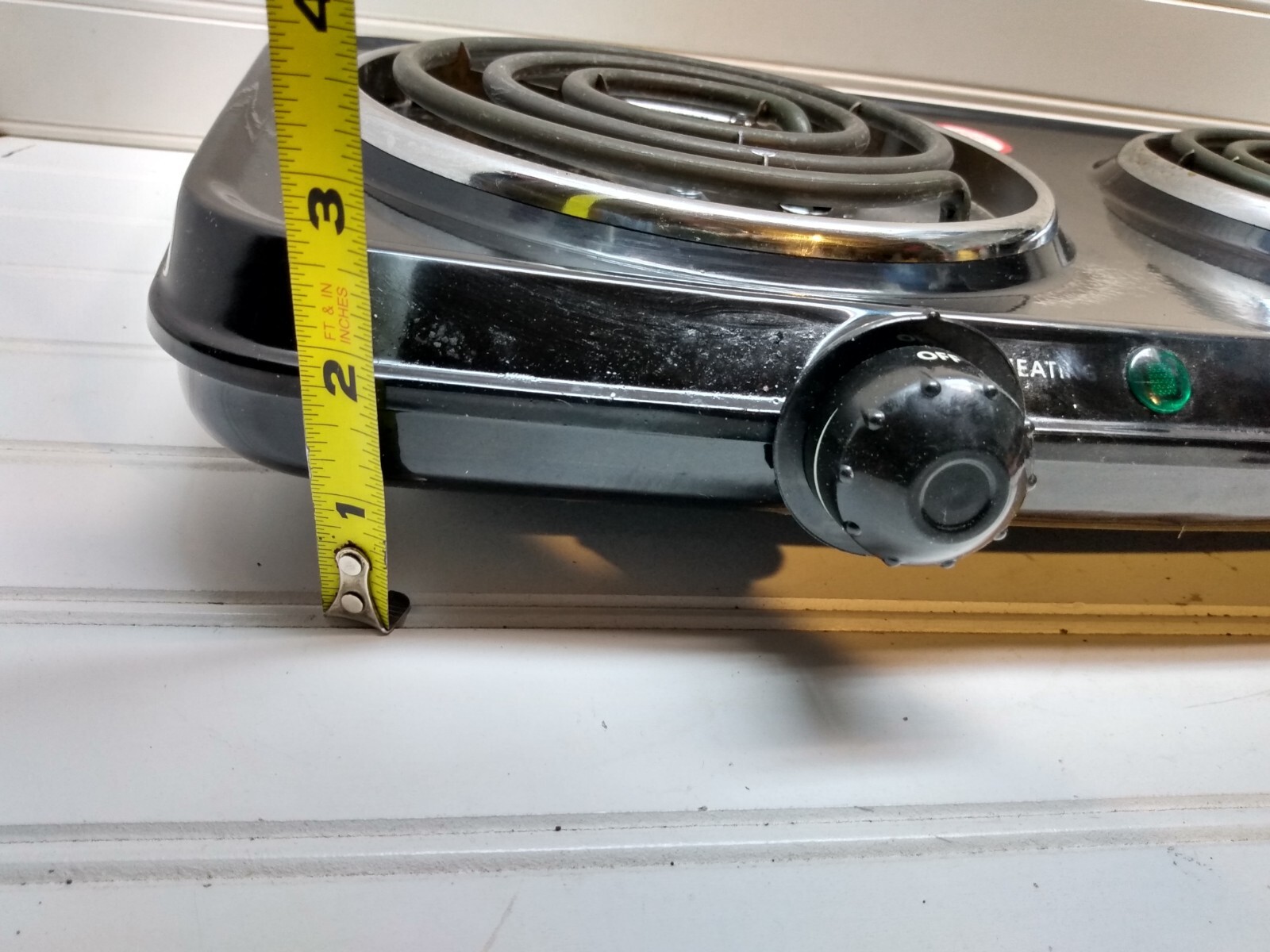 Mainstays Portable 2 Coil Burner Electric Table Top Hot Plate Cooker | eBay