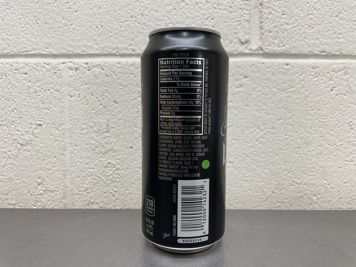 Black Label Mtn Dew Pitch Mountain Dew Black Label Arguably The Best