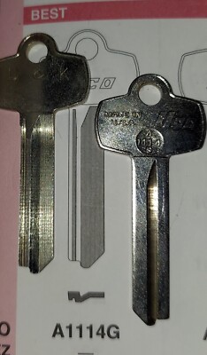 Arrow, Best, Falcon, A1114G, 1A1G1, 1114G, 114G, Vintage Key Blank. | eBay