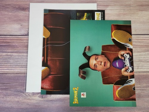 Rayman 2 Sega Dreamcast PS2 Playstation 2 Nintendo 64 Promo Ad Art ...