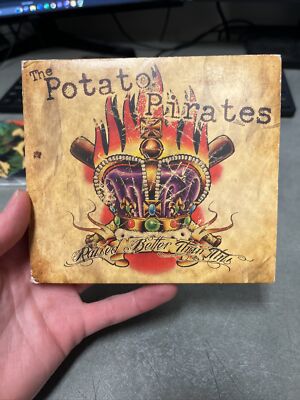 The Potato Pirates Raised Better Than This CD Rare Punk Rock W/ Poster ...
