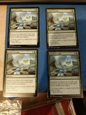 4x MTG - Sylvan Scrying (BFZ) | eBay Australia