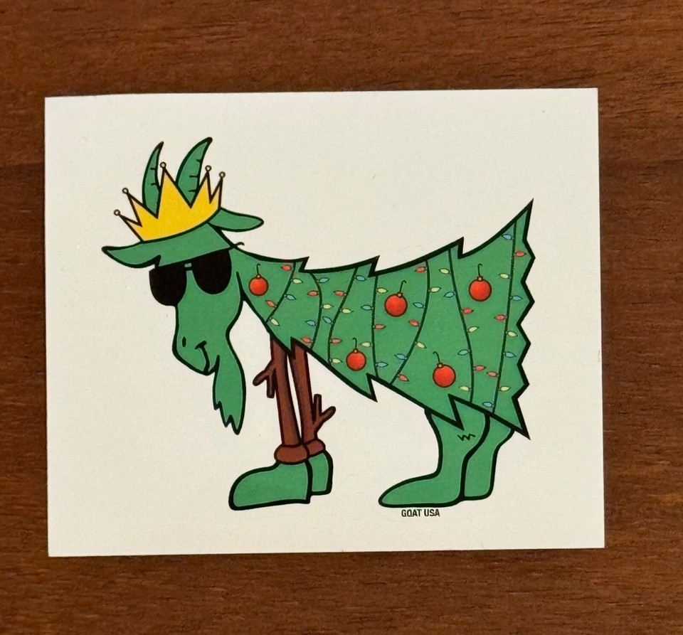 GOAT USA Stickers - Pick your chosen GOAT! (24 choices) New, rare ...