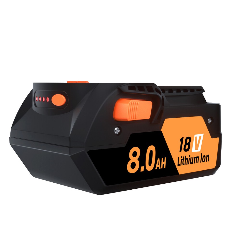 8AH 18VOLT Battery for Ridgid R840085 6Ah 4Ah Lithium Battery Rigid 18V ...