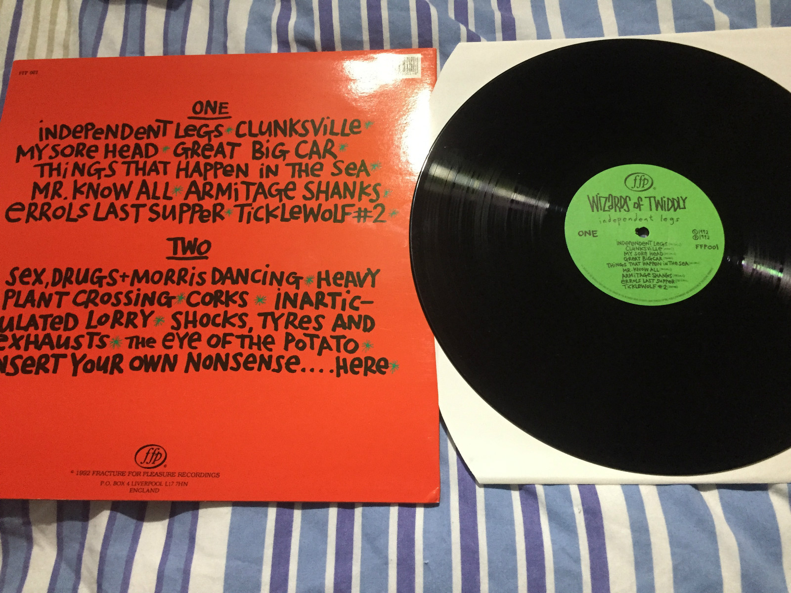 Wizards Of Twiddly ‎– Independent Legs Vinyl LP 33 rpm OOP. | eBay