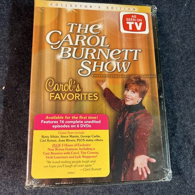 The Carol Burnett Show: Carol's Favorites (6 DVD Set) DVD 610583434392 ...