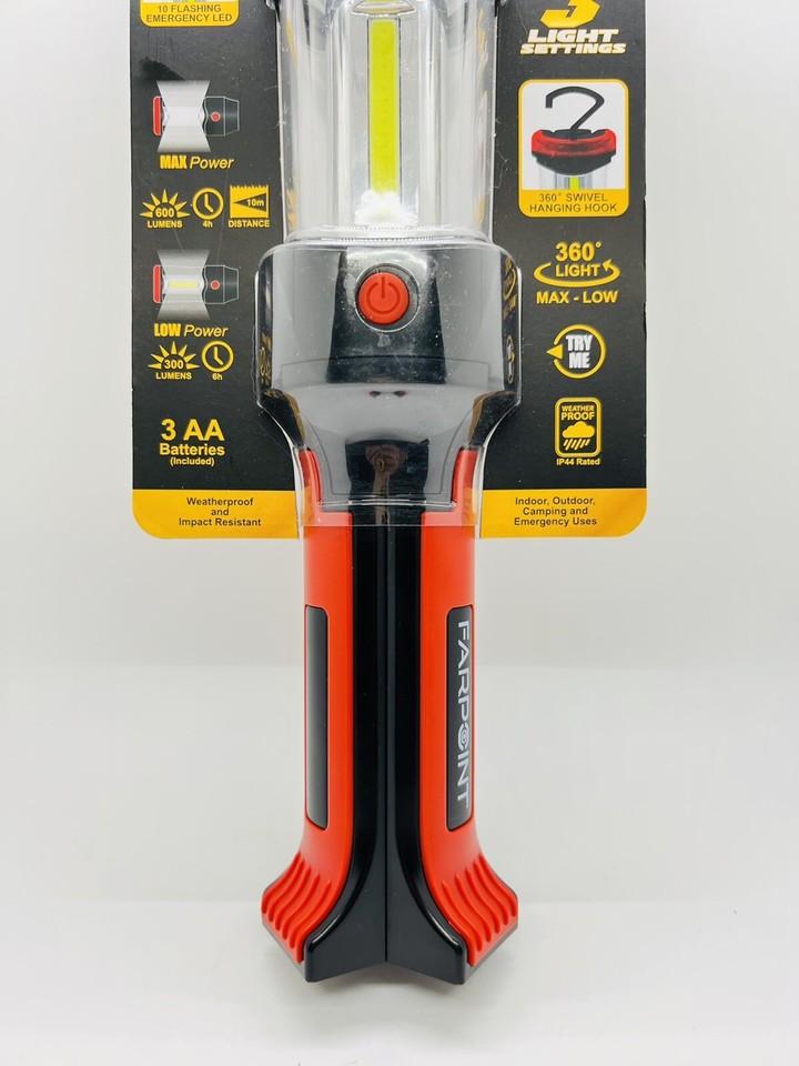 Versa Beam Tripod Light LED 600 Lumens 3 Light Settings Weatherproof ...