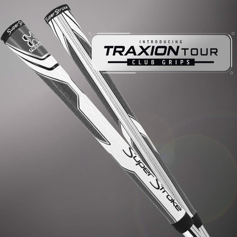Superstroke Traxion Tour Golf Club Grip | Standard/Undersize/Midsize ...