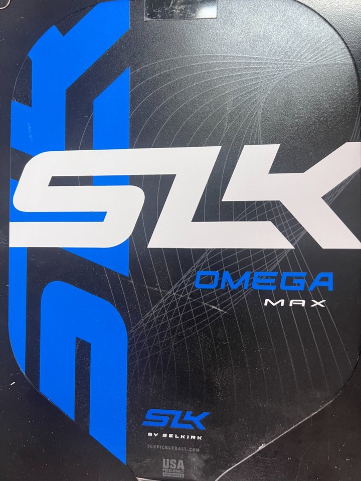 Selkirk SLK Omega Max Carbon Fiber Pickleball Paddle Blue & Black 8231 ...