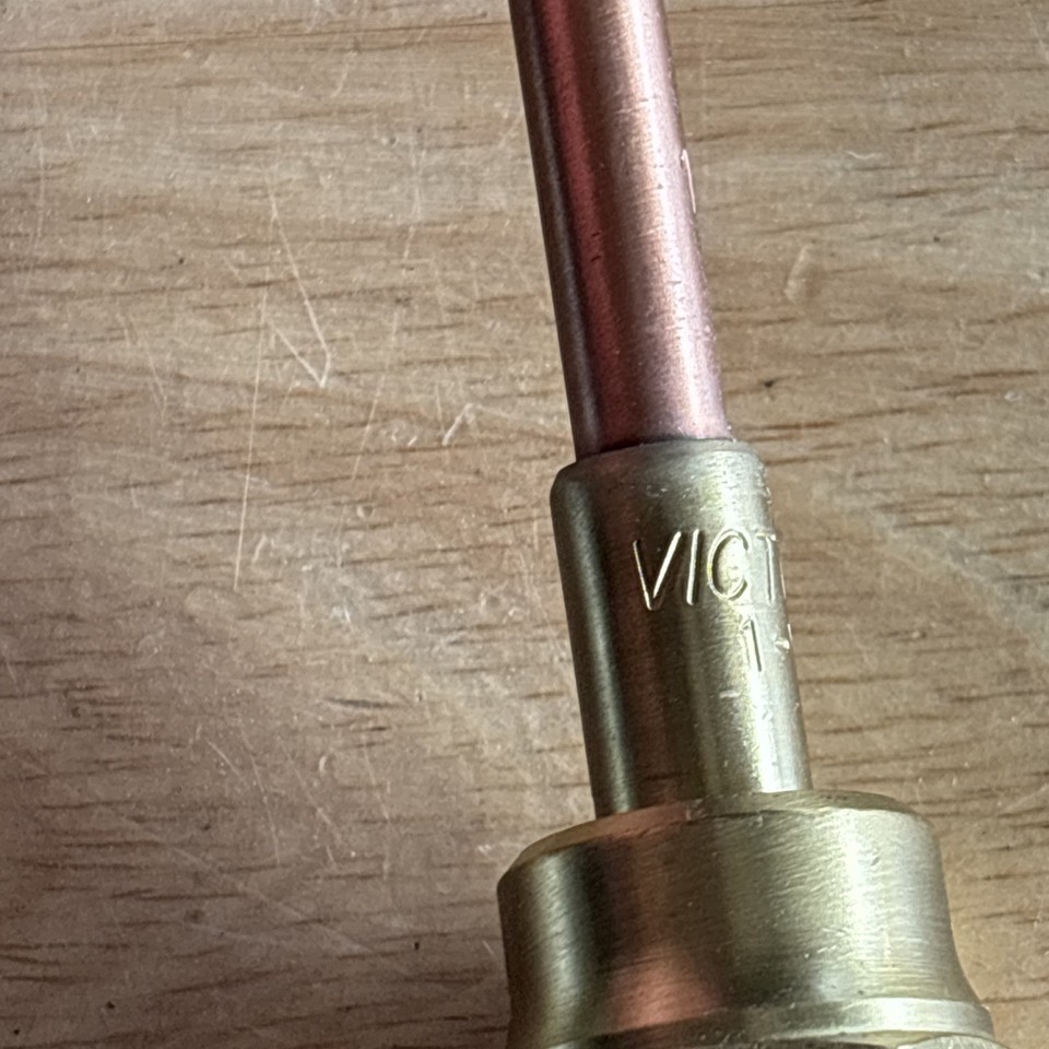 Victor Welding Brazing Torch Nozzle Tip 1-W Genuine Victor 0323-0120 ...
