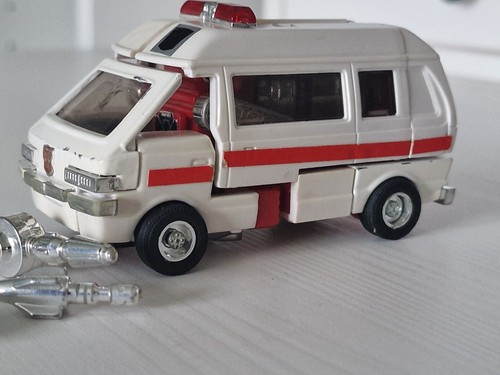 Original G1 Transformers Rachet Autobot Car Ambulance 1984 Rare VGC | eBay