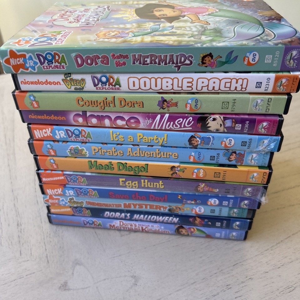 Nickelodeon's Dora the Explorer, Diego (13 DVD Lot) Kids Shows ...