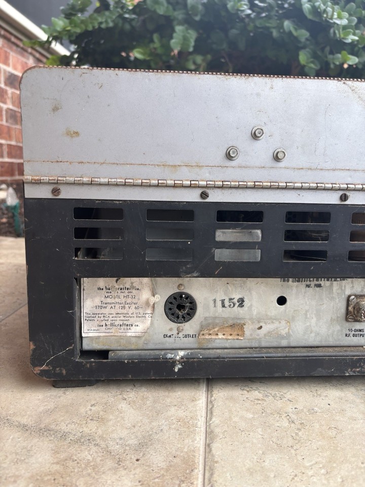 ⭐️Vintage Hallicrafters Ham Radio Transmitter⭐️Model HT-32A⭐️Untested⭐️ ...