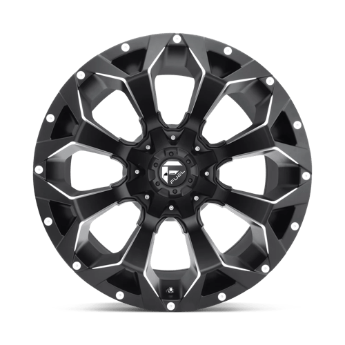 20X9 Fuel 1PC D546 ASSAULT 5X4.5/120 35MM MATTE BLACK MILLED ...