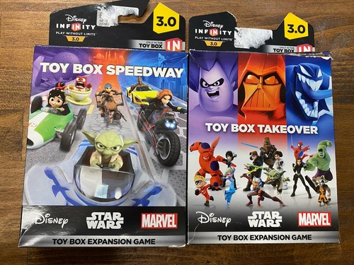 Disney Infinity Expansion Packs - Toy Box Takeover & Toy Box Speedway ...