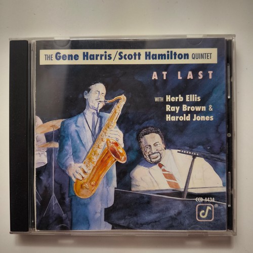 The Gene Harris & Scott Hamilton Quintet - At Last, CD, Jazz, Concord ...