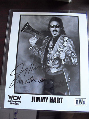 WCW Wrestling Manager Jimmy Hart Mouth of the South Signed 8x10 ...