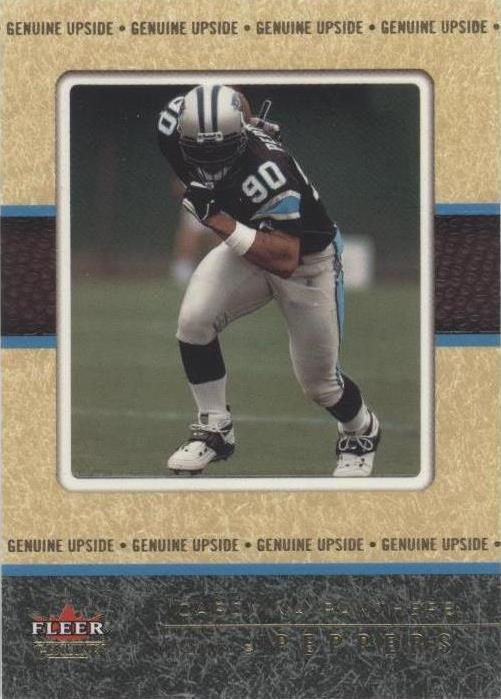 2002 Fleer Genuine - Genuine Upside Julius Peppers #148 /599 (RC) for sale online | eBay