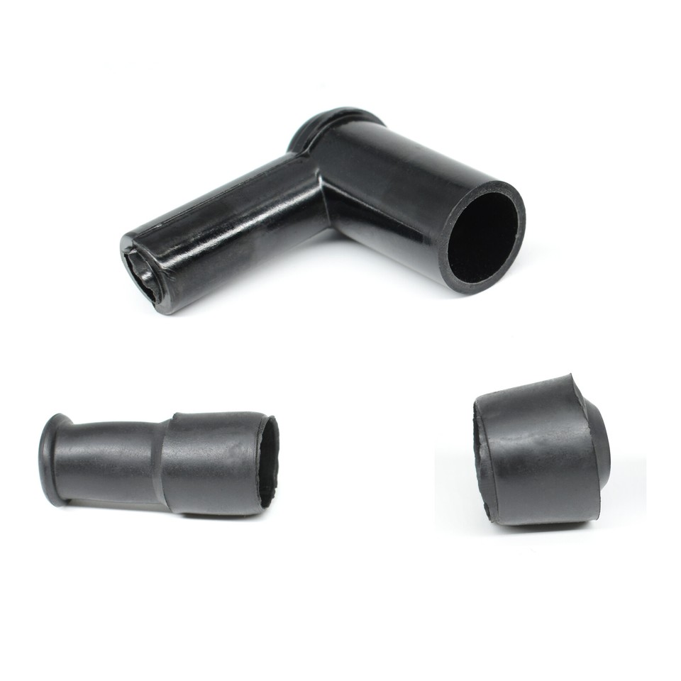 LB05F Spark Plug Cap / Resistor Cover For Yamaha Honda Kawasaki Black ...