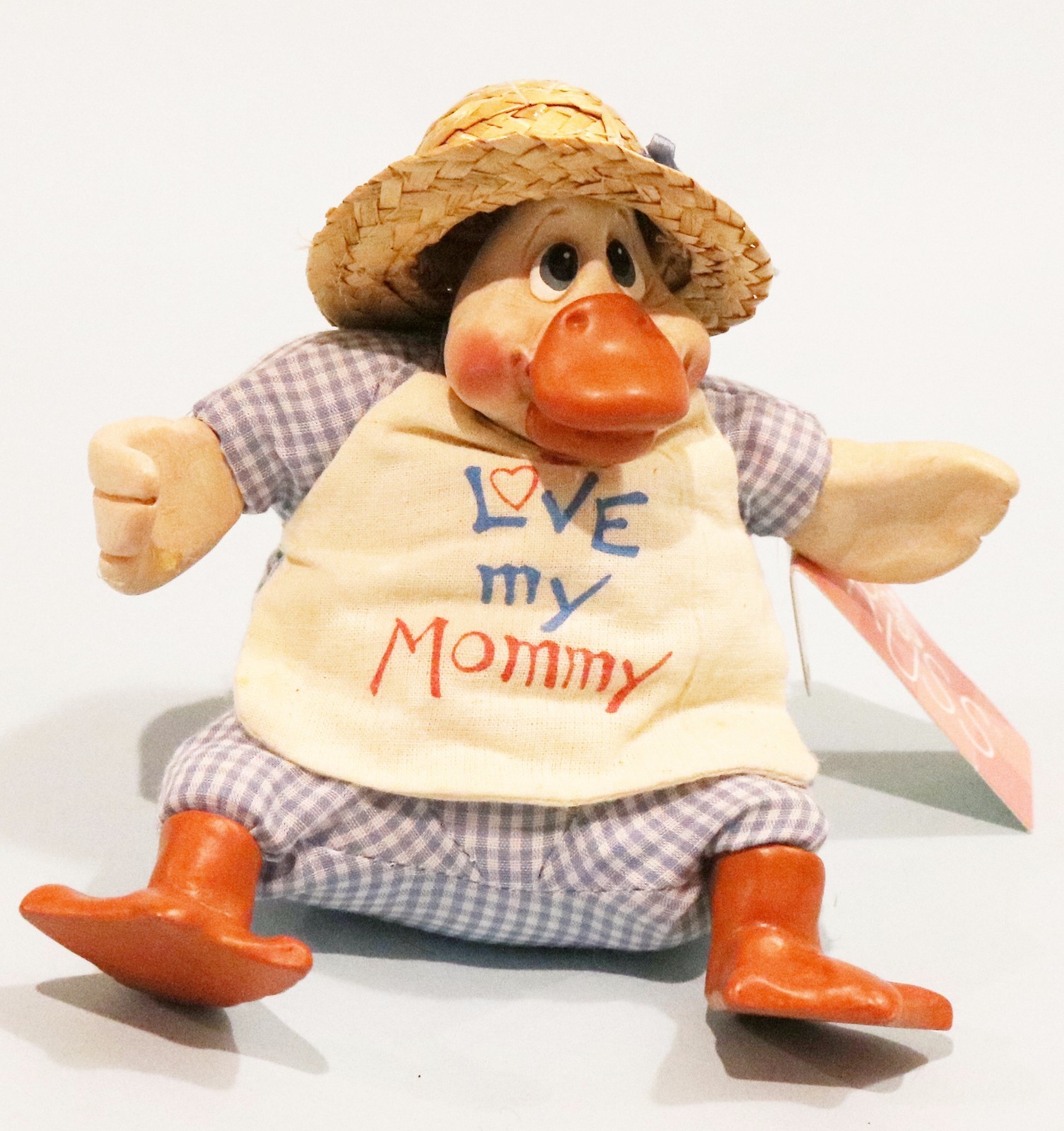 Russ Berrie Kathleen Kelly "Darcy" #2645 duck I Love My Mommy resin ...