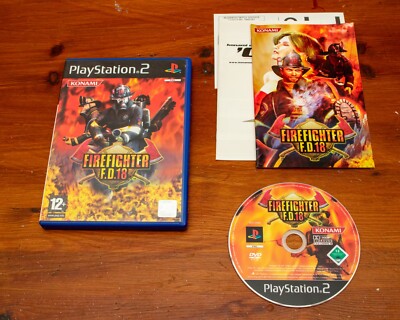 Firefighter F.D. 18 - PS2 game - boxed, CIB - UK PAL | eBay