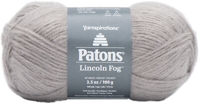 Spinrite Patons Lincoln Fog Yarn-Silver | eBay