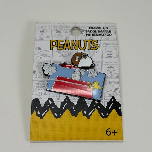 NEW Loungefly Peanuts Snoopy Flying Ace Enamel Pin | eBay