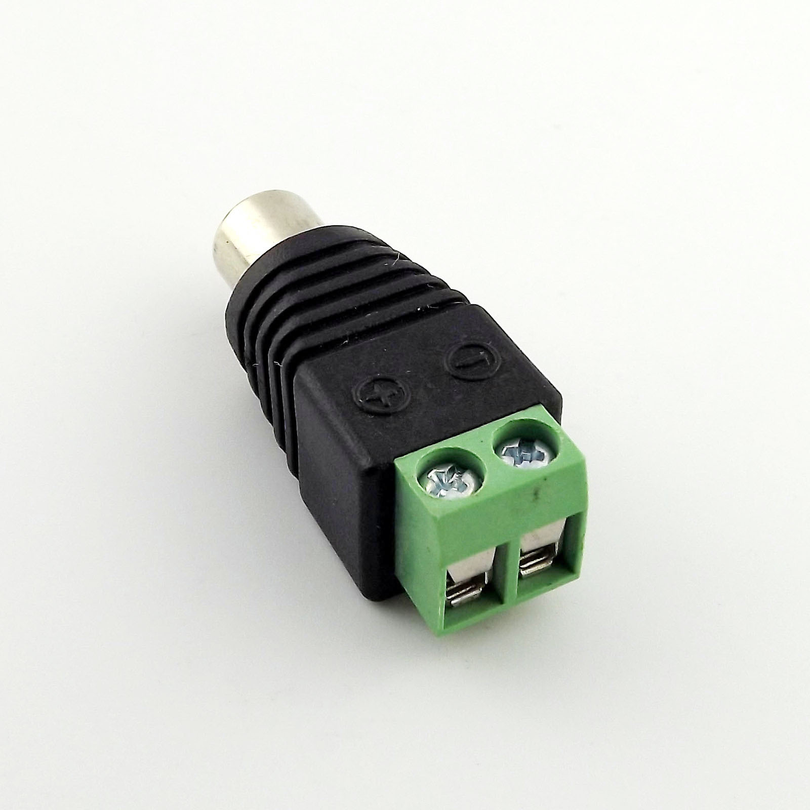 RCA Phono Female Jack TO AV Video Screw Terminal Connector for CCTV ...