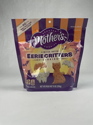 Mother's Halloween EERIE CRITTERS Cookies Limited Batch Cats Bats with ...