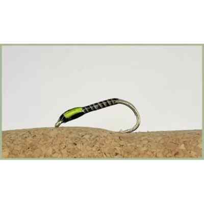 Quill Buzzers, 3 Pack Lime Quill Buzzer, Choice of sizes Trout Flies ...