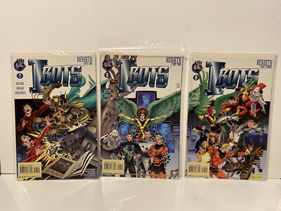 Isaac Asimov's I-Bots (1996 series) #7-9 in Near Mint condition. Tekno ...