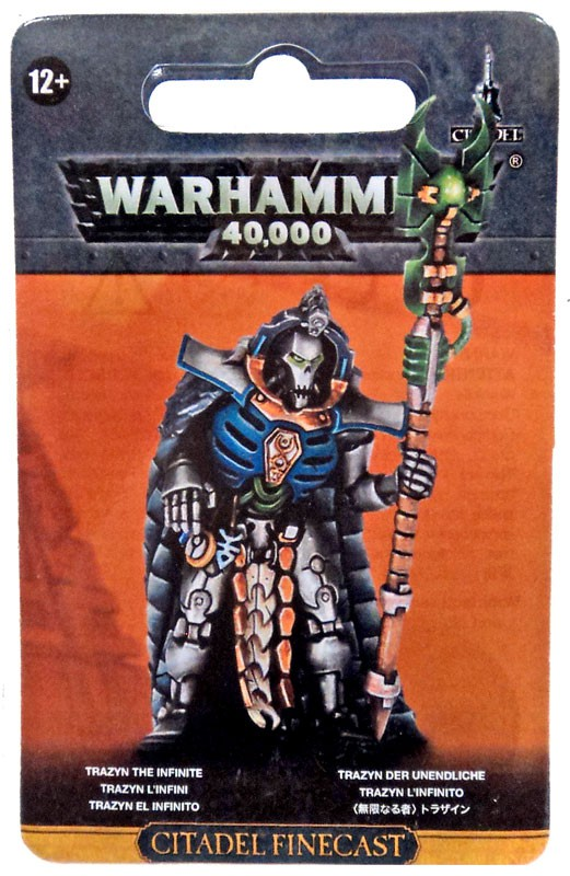 Trazyn the Infinite Necrons Blister Warhammer 40K NIB 5011921028245| eBay