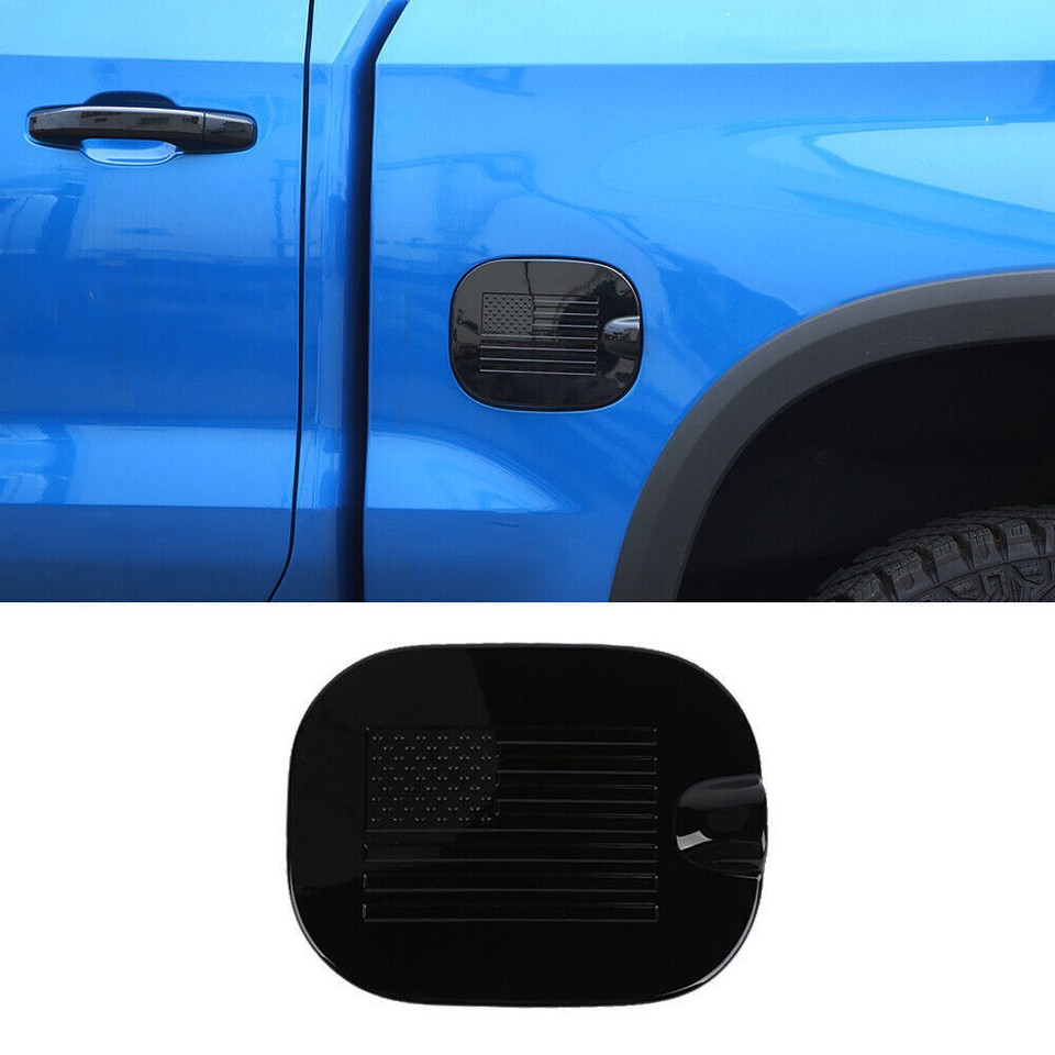 Gas Cap Door Fuel Tank Cover Trim For Chevrolet Silverado GMC-SIERRA 19 ...