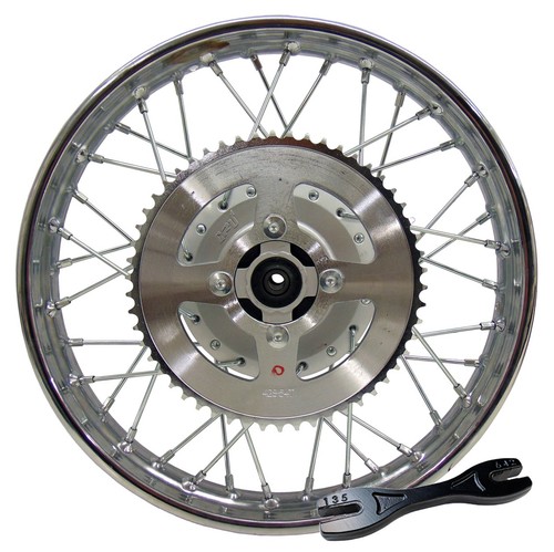 CRU Products Rear Rim Wheel Heavy Duty Spokes For Yamaha 02-Up TTR 125 ...