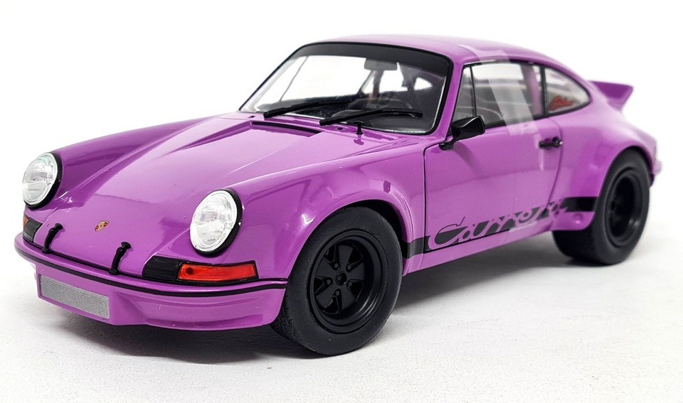 Solido 1/18 - Porsche 911 Carrera RSR 1973 Purple Outlaw Diecast Model ...