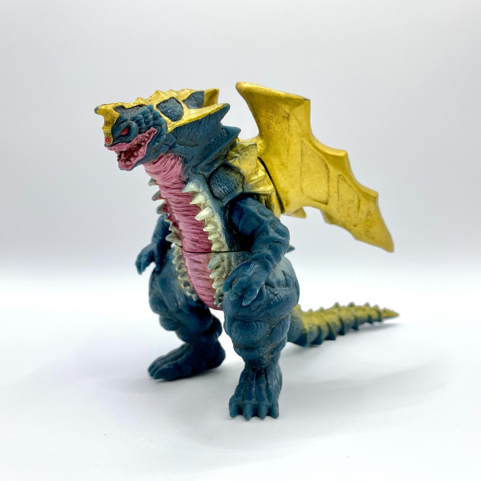 King of Mons Kaiju Figure 3.5" Ultraman Figure Soft Vinyl Bandai 2002 ...
