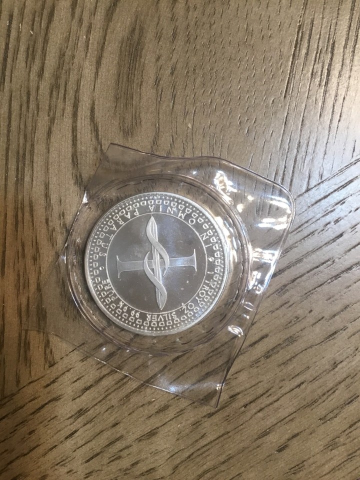 Scottsdale Mint Omnia Paratus Type 1 Silver 1 oz Coin .999 (SEALED) | eBay