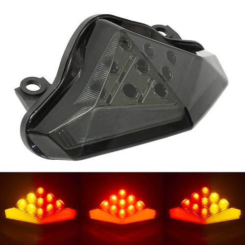 Smoke LED Integrated Tail Turn Signal Light For KAWASAKI Ninja 650 ER6N ...