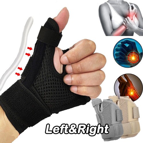 Hand Wrist Brace Thumb Immobilizer Splint Support for Sports Workout ...