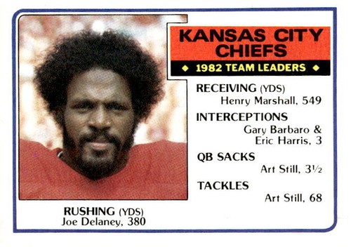 1983 Topps #282 Joe Delaney | eBay