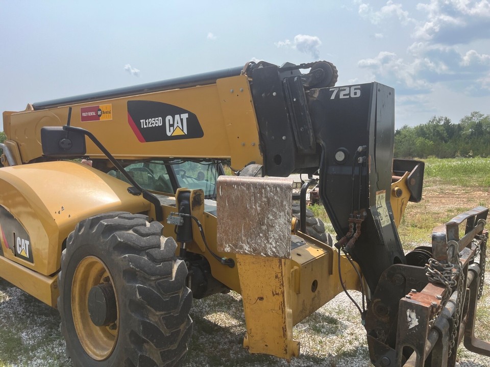 Forklift Caterpillar TL1255D 12,000 lbs! Telehandler 54.5' High 42 ...