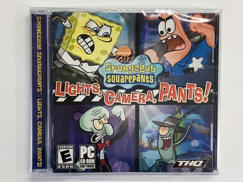 "BRAND NEW" SpongeBob SquarePants: Lights, Camera, Pants! (PC) FREE ...