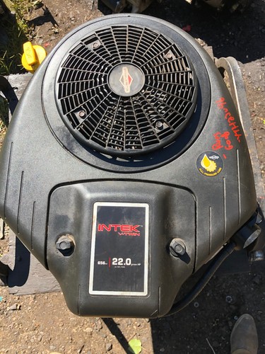 Husqvarna YTH22v46 Engine Briggs & Stratton 407777 3195 G5 22HP Intek ...