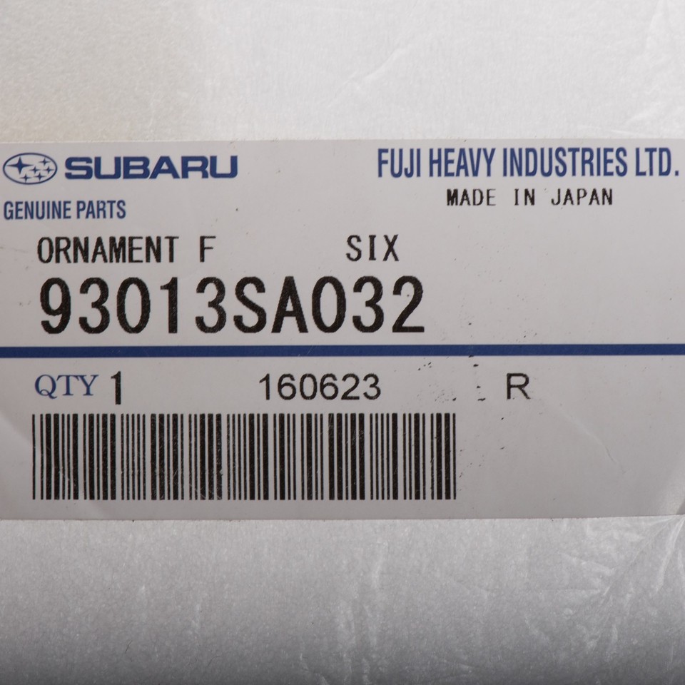 OEM 2006-2014 Subaru Front Star Grille Emblem Impreza Legacy Forester ...