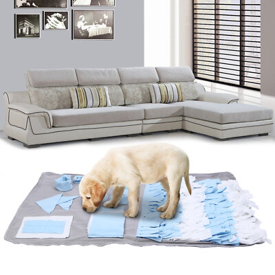 Pet Snuffle Mat Pad Feeding Training Sniffing Puzzle Fun Play For Dogs ...