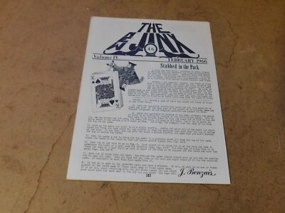 The New Jinx Magic Conjuring Magazine #46 February 1966 J. Benzais | eBay