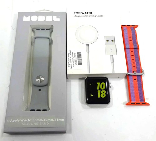 APPLE Watch Series 2 GPS - 38MM Aluminum Case A1757 - Silver | eBay