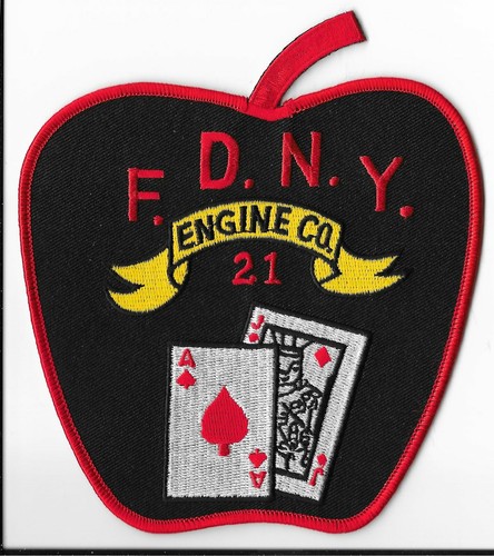 New York Fire Department (FDNY) Engine 21 Patch V1 | eBay